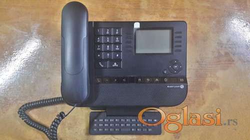 alcatel lucent sistemski  8039 VOIP  telefon sa mini tastaturom.