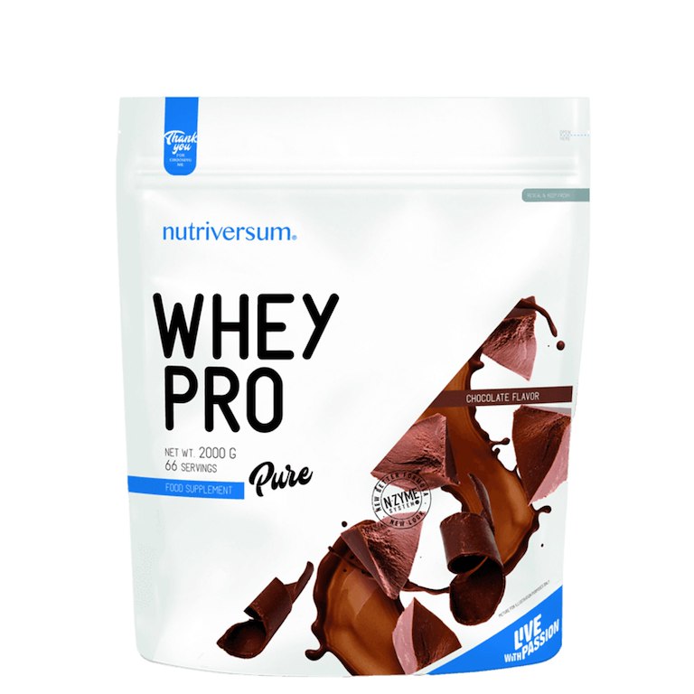 Whey Pro protein 2kg – Nutriversum