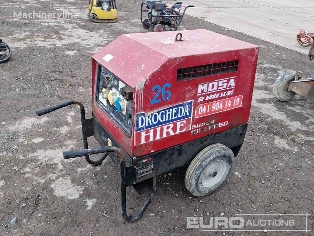 Prodaje se Mosa GE6000SX/GS drugi generator na aukciji