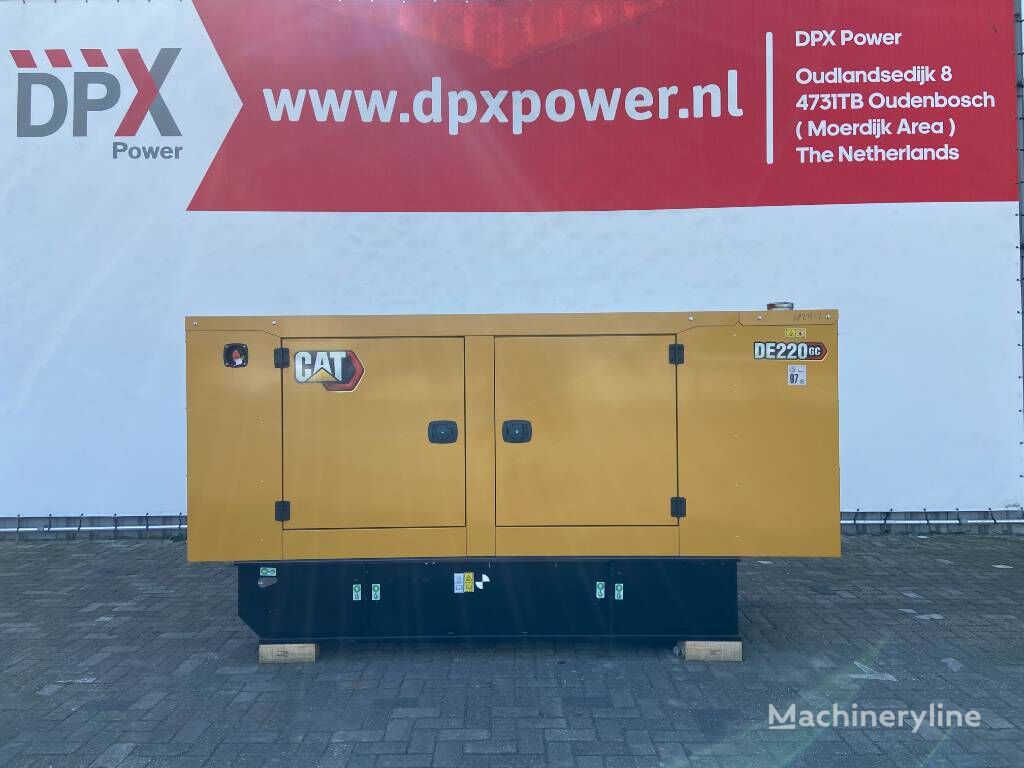 Novi Caterpillar CAT DE220GC - 220 kVA Stand-by Generator - DPX-18212 diesel generator