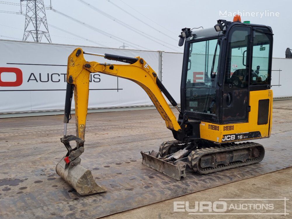 Prodaje se JCB 16C-1 mini bager na aukciji