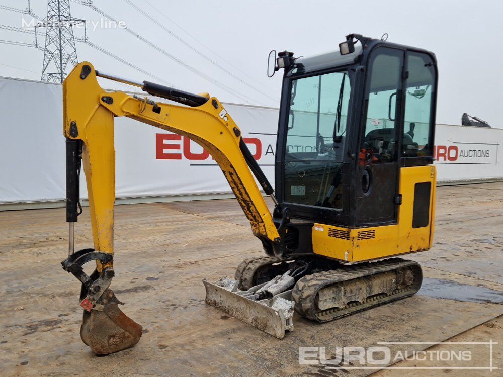 Prodaje se JCB 16C-1 mini bager na aukciji