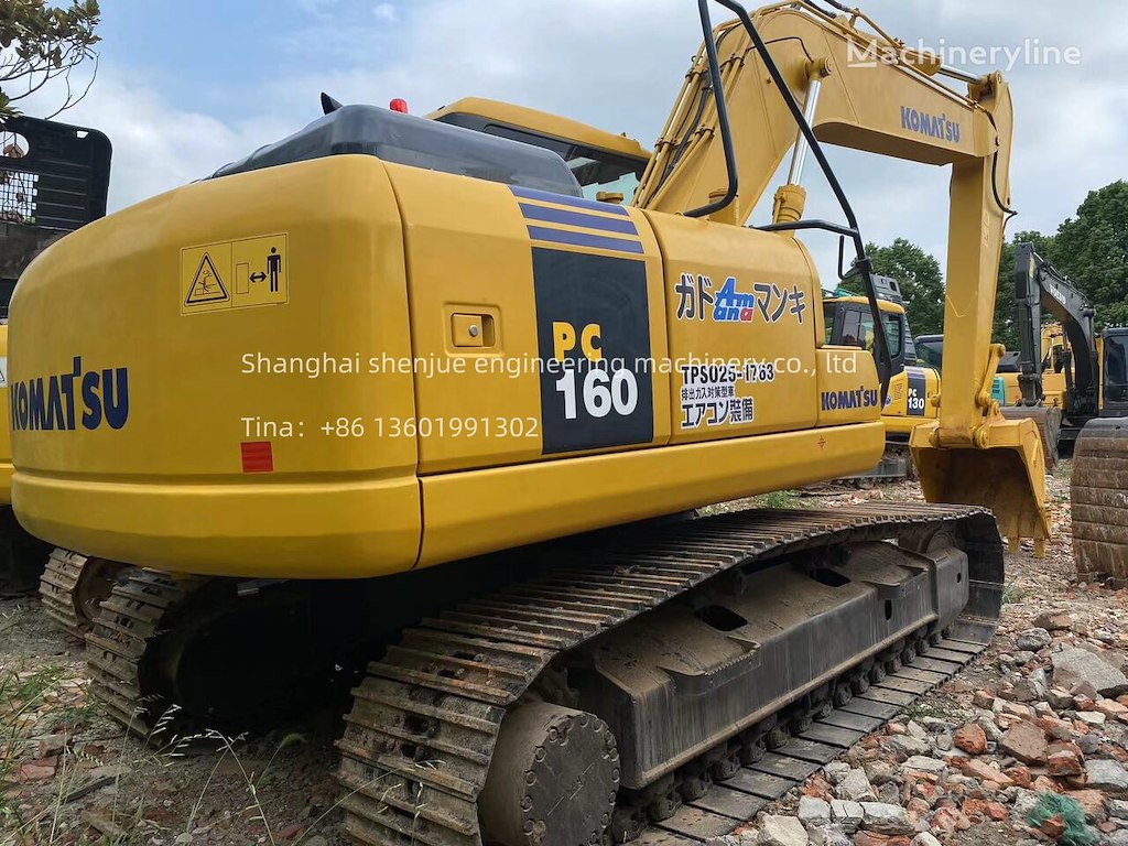 Komatsu PC160-7 bager guseničar