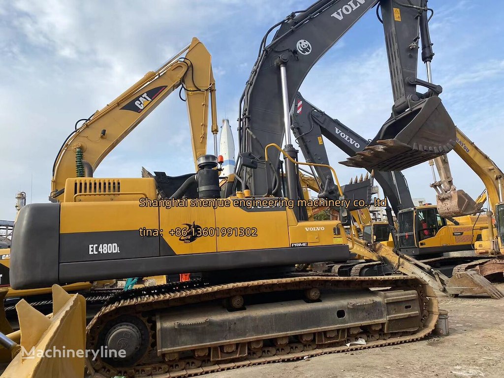 Volvo EC480D bager guseničar