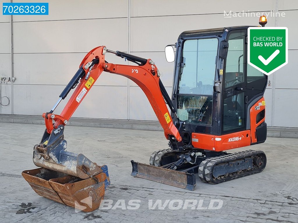 Kubota KX016-4 mini bager