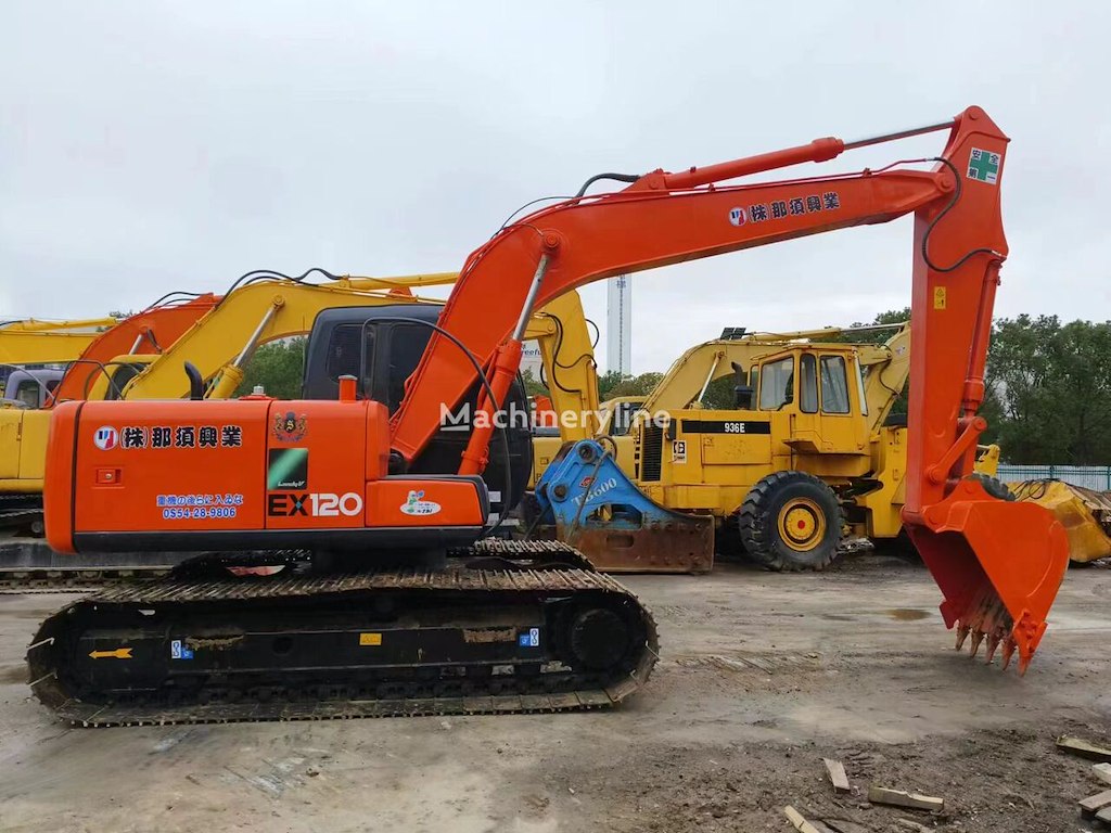 Hitachi EX120 bager guseničar