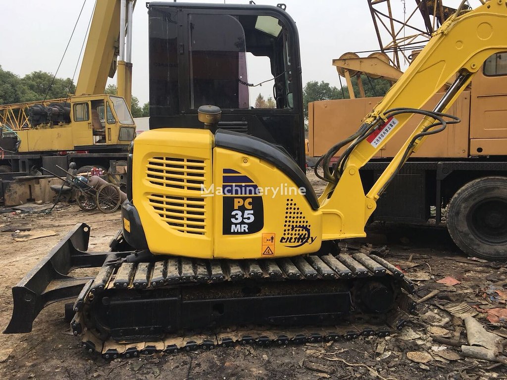 Komatsu PC55MR mini bager