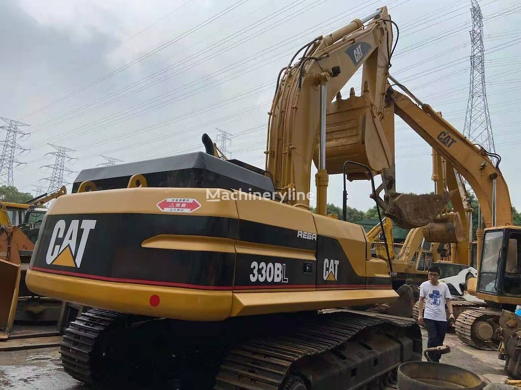 Caterpillar 330b 330bl bager guseničar