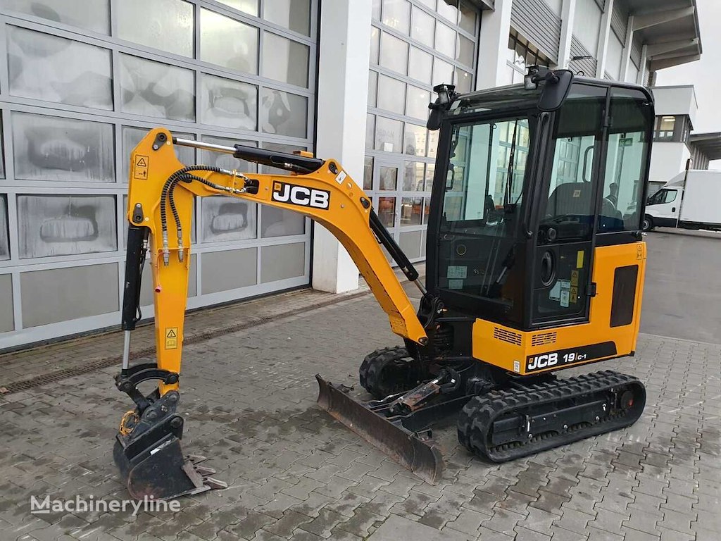 JCB 19C-1 / nur 463h! / MS01 / 2022 mini bager