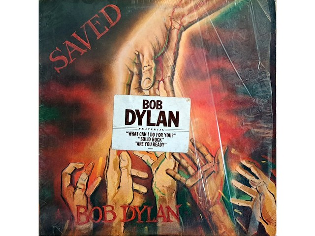 LP*: BOB DYLAN - SAVED (US PRESS) MINT