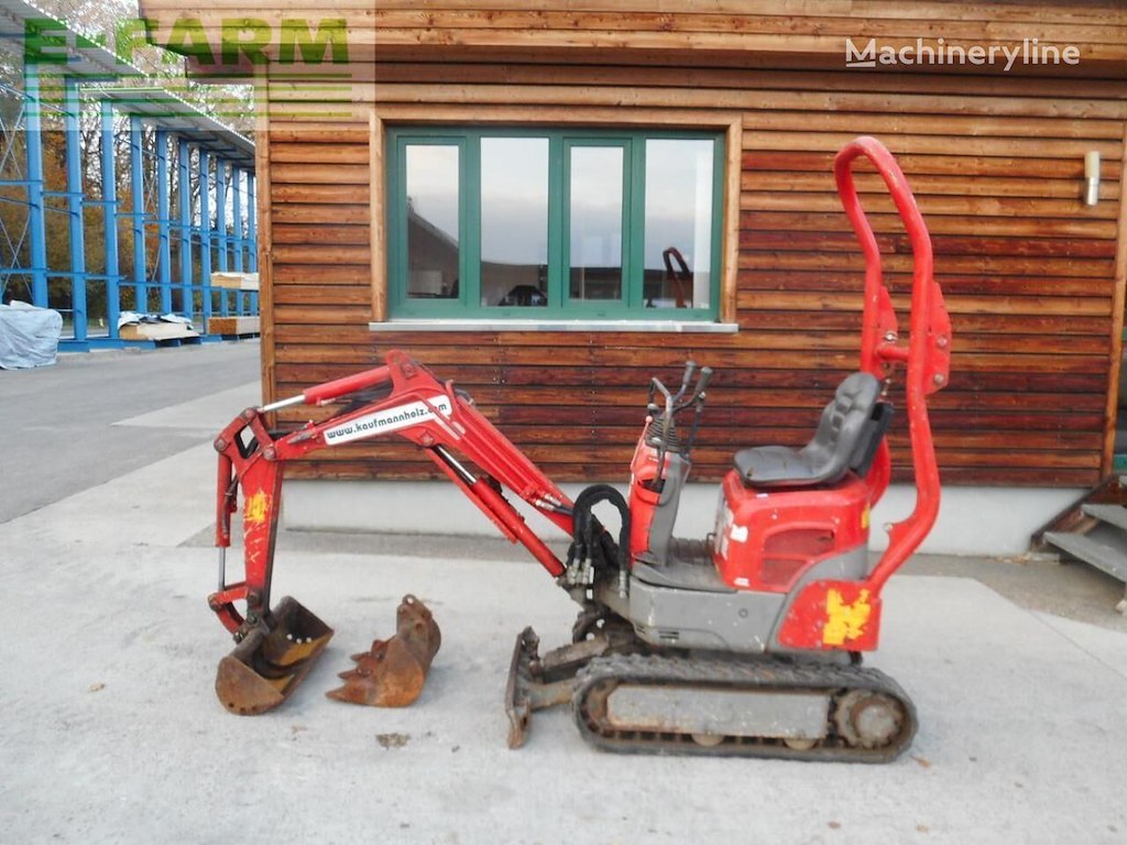 Yanmar sv08 ( 1.035kg ) verstellfahrwerk + 2 löffel bager točkaš