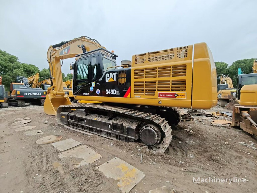 Caterpillar 349D2L bager guseničar