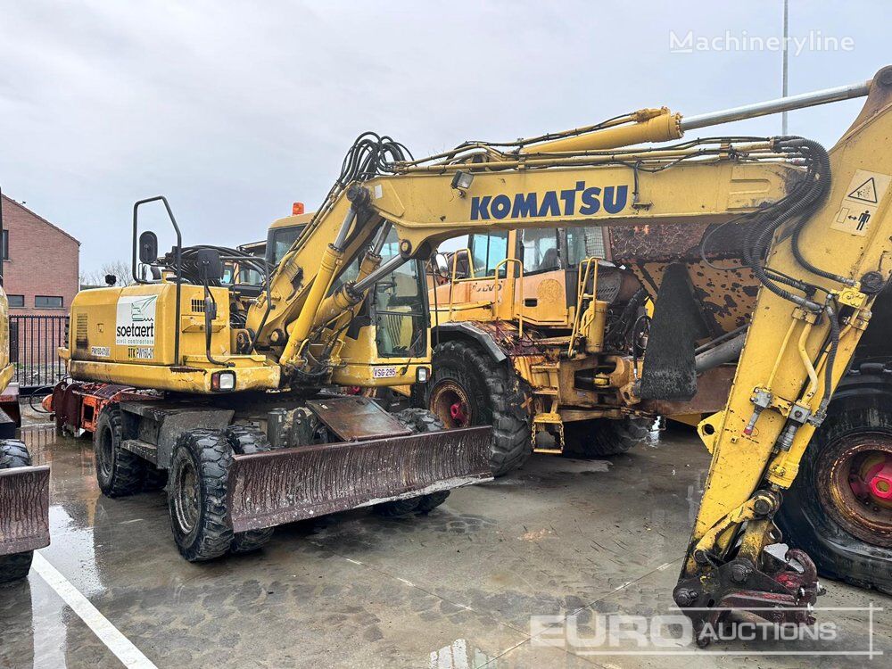 Prodaje se Komatsu PW160-7 bager za pretovar na aukciji