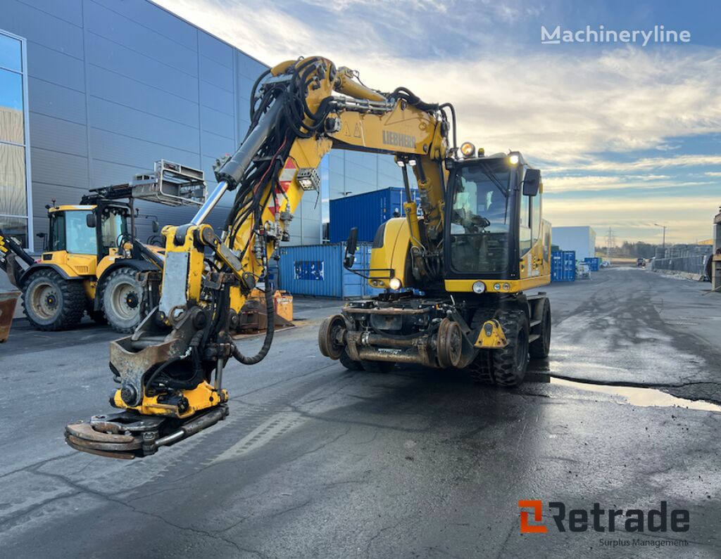 Prodaje se Liebherr A 922 Rail Litronic / Wheel excavator / Hjul graver bager na šinama na aukciji