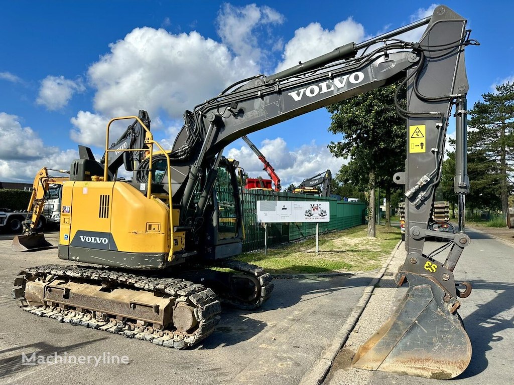 Volvo ECR145EL 14.5T - RUBBER PADS - FULL HYDR - MONO-BOOM - CE - 9800 bager guseničar