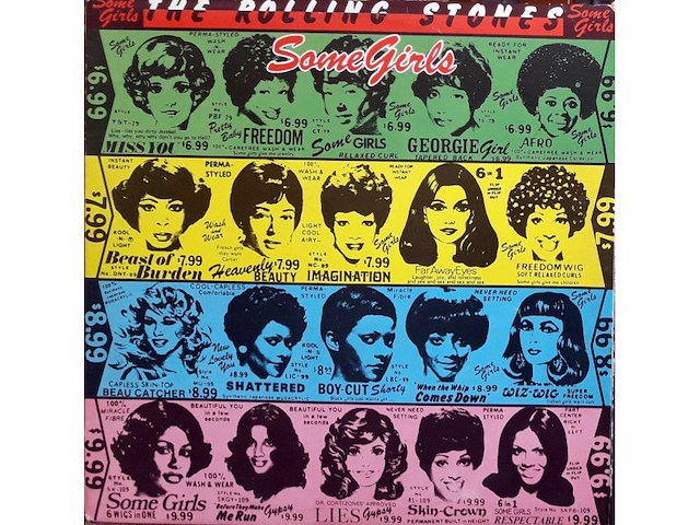 LP*: ROLLING STONES - SOME GIRLS, MINT