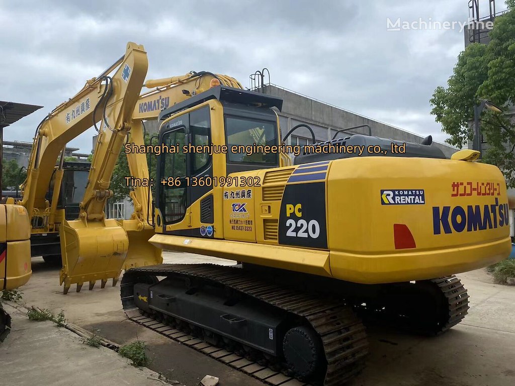 Komatsu PC220-7 komatsu pc220-8 bager guseničar