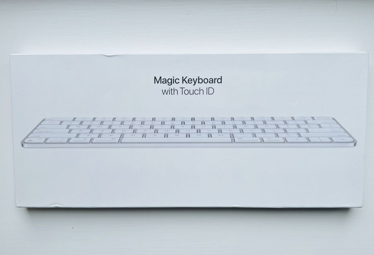 Magic Keyboard with Touch ID A2449/US lay/11.4 or later/NOVO