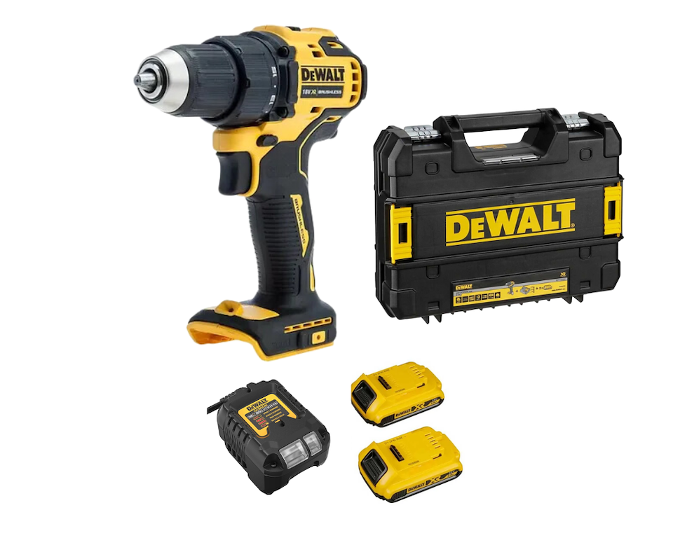 DeWalt akumulatorska bušilica odvijač DCD708D2T