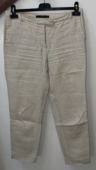 ZARA lanene pantalone