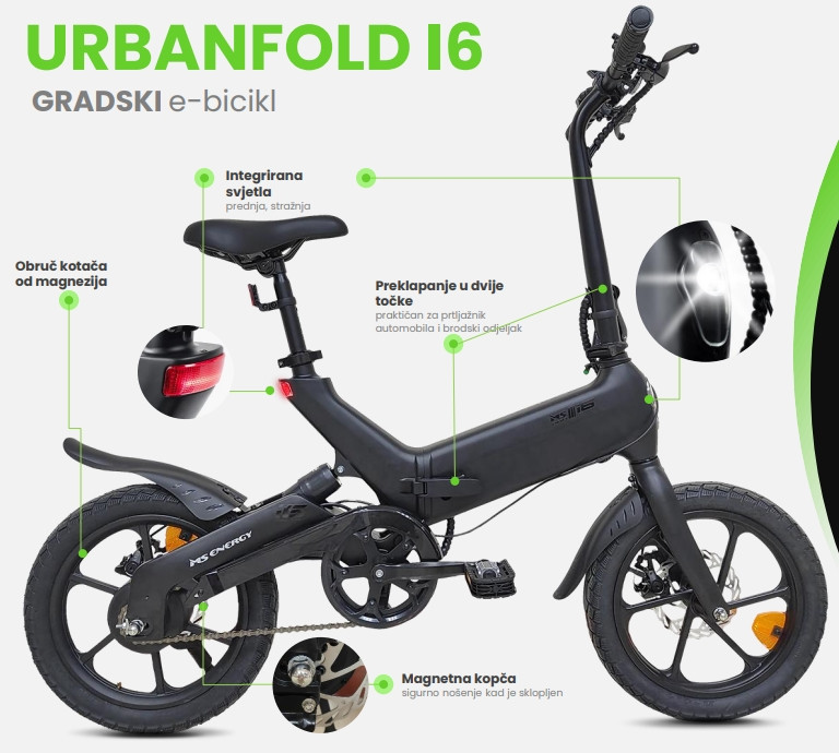 MS ENERGY eBike i6 Black