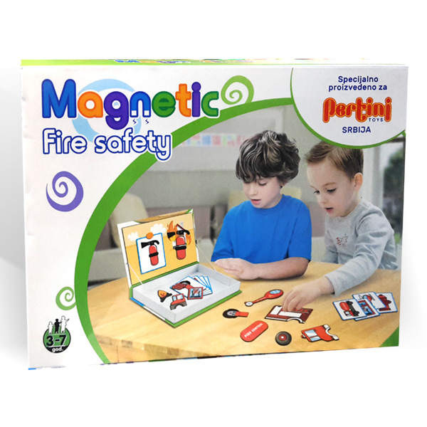 Pertini Igračka Magnetni set Mali vatrogasac 1023365