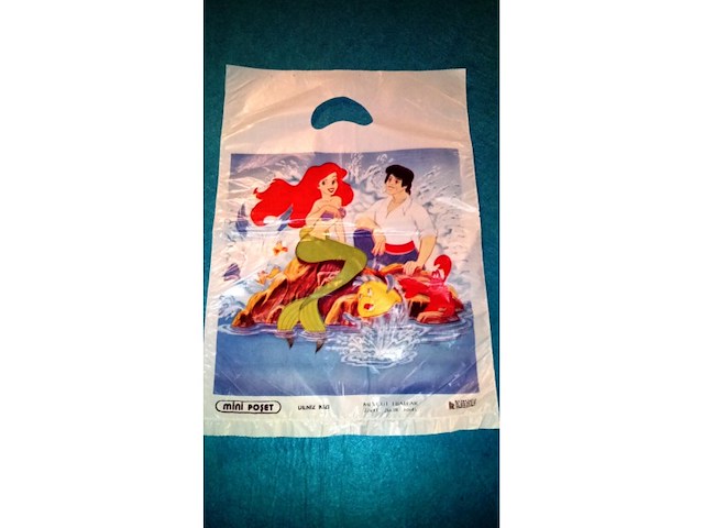 WALT DISNEY ARIEL Mala Sirena * kesica 90s