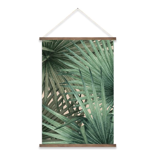 DEKOR DOM Slika Kakamono 60x90cm Green Palm