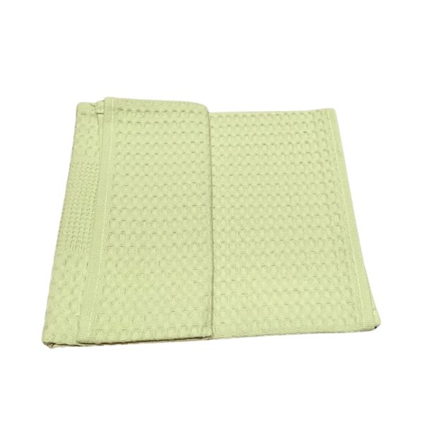 DEKOR DOM Kuhinjska krpa WAFFLE PLAIN 40x60 - Light Green