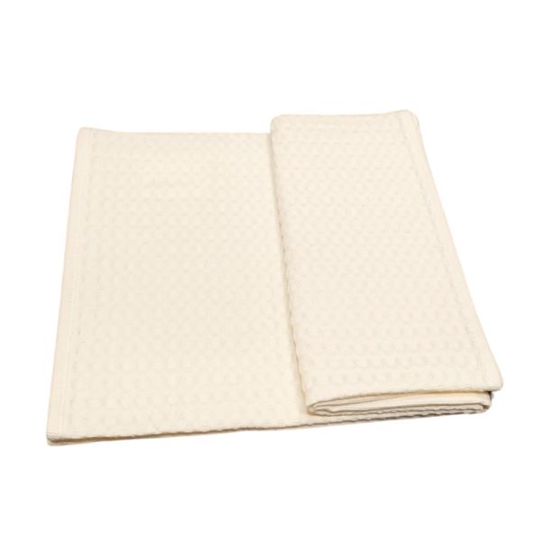 DEKOR DOM Kuhinjska krpa WAFFLE PLAIN 40x60 - Ivory