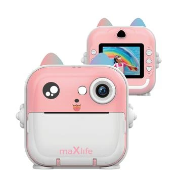 MAXLIFE MXPC-100 INSTANT PRINTING CAMERA - PINK