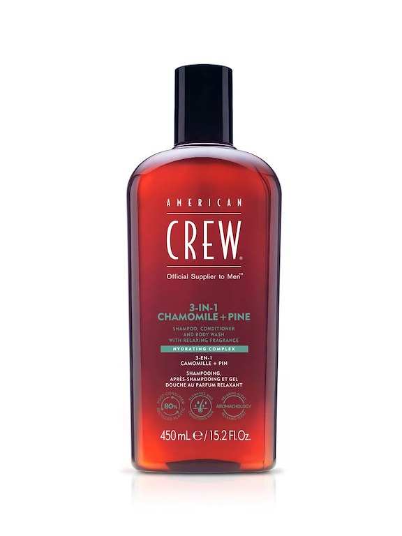 AMERICAN CREW 3 IN 1 Relaxing 450ml