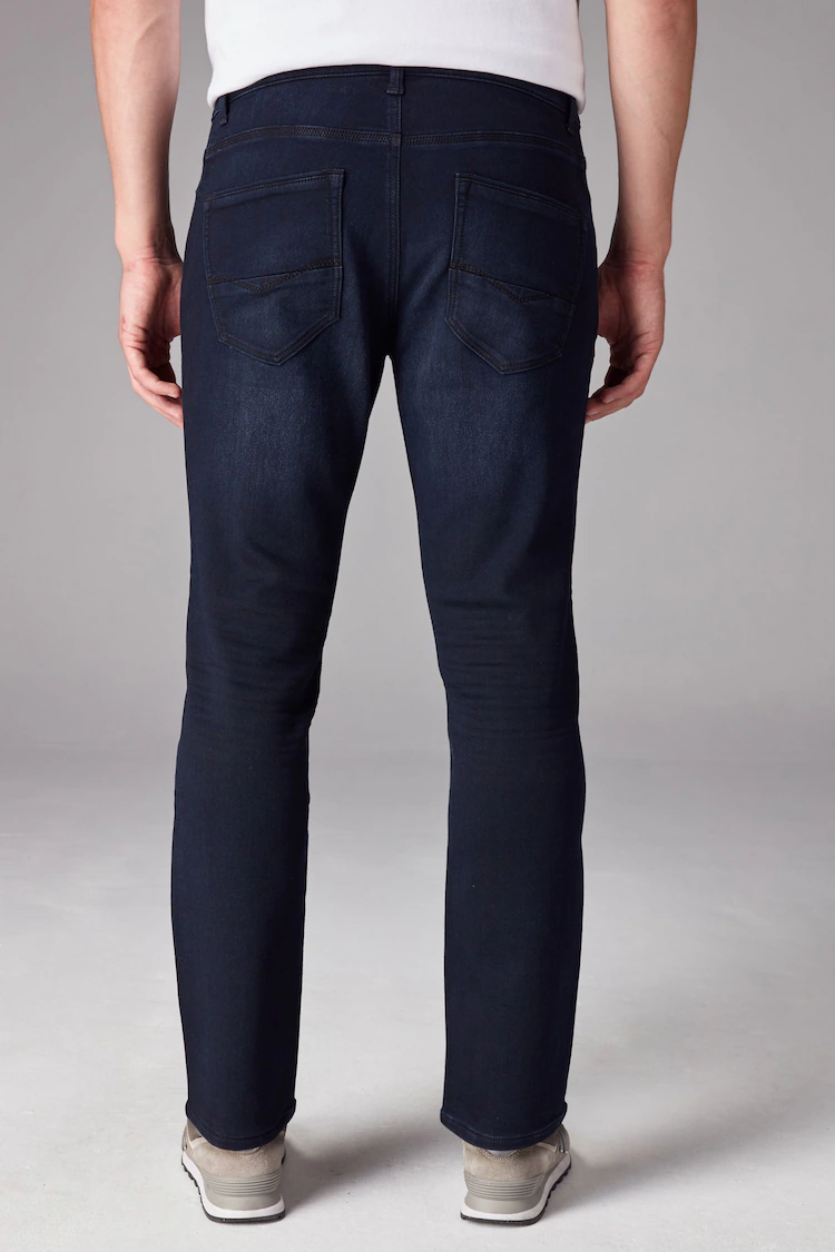 Blue Deep Slim Fit Comfort Stretch Jeans