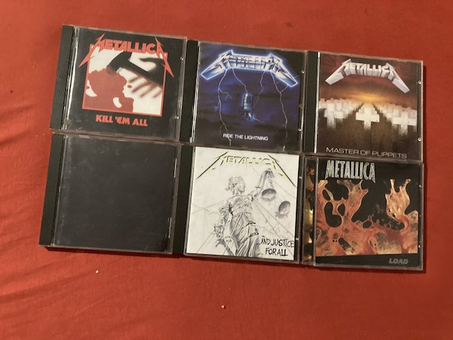 CD Metallica-6cd komplet