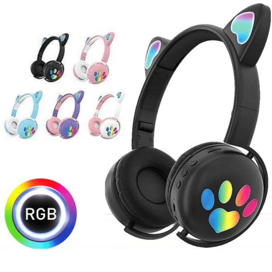 Bluetooth led slušalice mačije uši ST-78M
