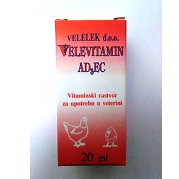 Velevitamin AD3EC – 20ml