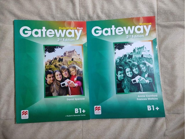 Gateway B1+,udžbenik i radna sveska