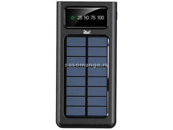 MeanIT Solarni prenosni punjač sa lampom, 10.000 mAh - P1