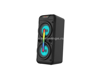 Xwave BT zvučnik DJ 555 20W(2x10W) FM radio/MicroSD/USB/AUX/Mikrofon/LED colorful