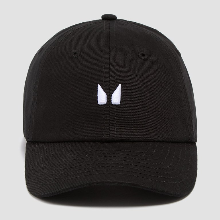 MP Relaxed Fit Baseball Cap - Black