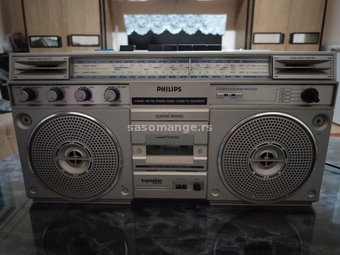 radio kasetofon PHILIPS D8323 spatial stereo