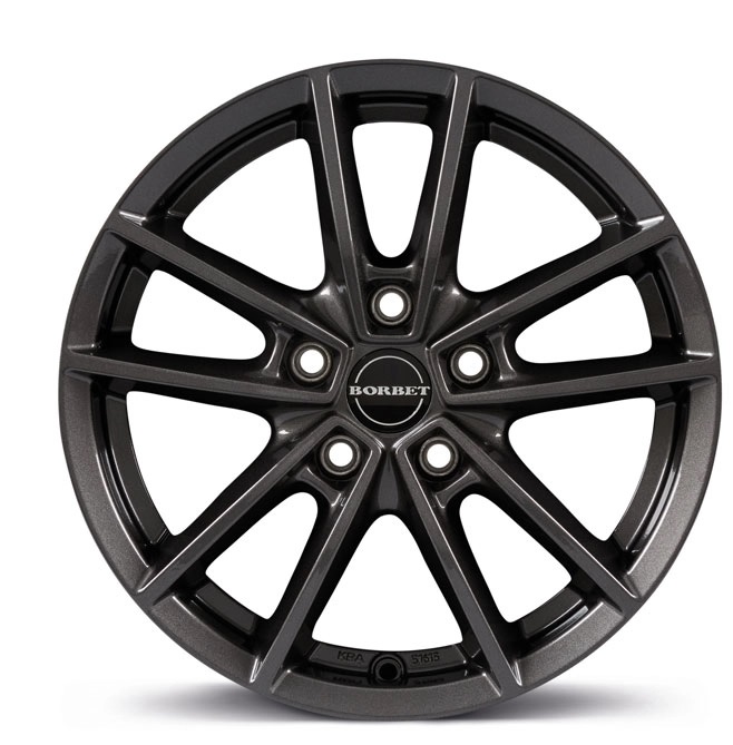 BORBETW MISTRAL ANTHRACITE GLOSSY 17x7-5/108