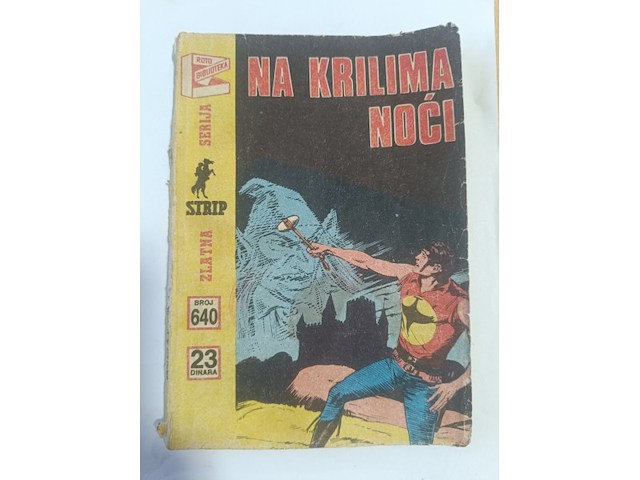 Zagor zlatna serija 640 Na krilima noći