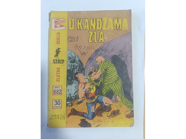 Zagor zlatna serija 682 U kandžama Zla