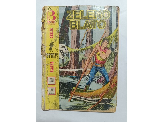 Zagor zlatna serija 1006 Zeleno blato