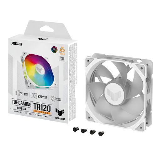 Asus TUF GAMING TR120 ARGB REVERSE WHITE ventilator