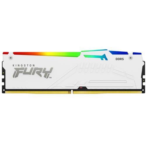 Kingston KF560C30BWEAK2-32 Ram memorija DIMM DDR5 32GB (2x16GB kit) FURY Beast RGB White EXPO