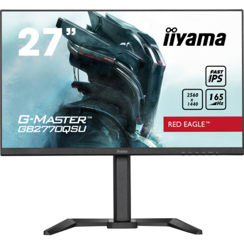 Monitor 27" Iiyama G-master GB2770QSU-B5 IPS 2560x1440/165Hz/0.5ms/HDMi/DP/USB