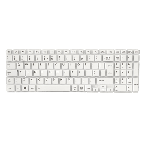 Tastatura za laptop Toshiba L50-B Veliki Enter bela