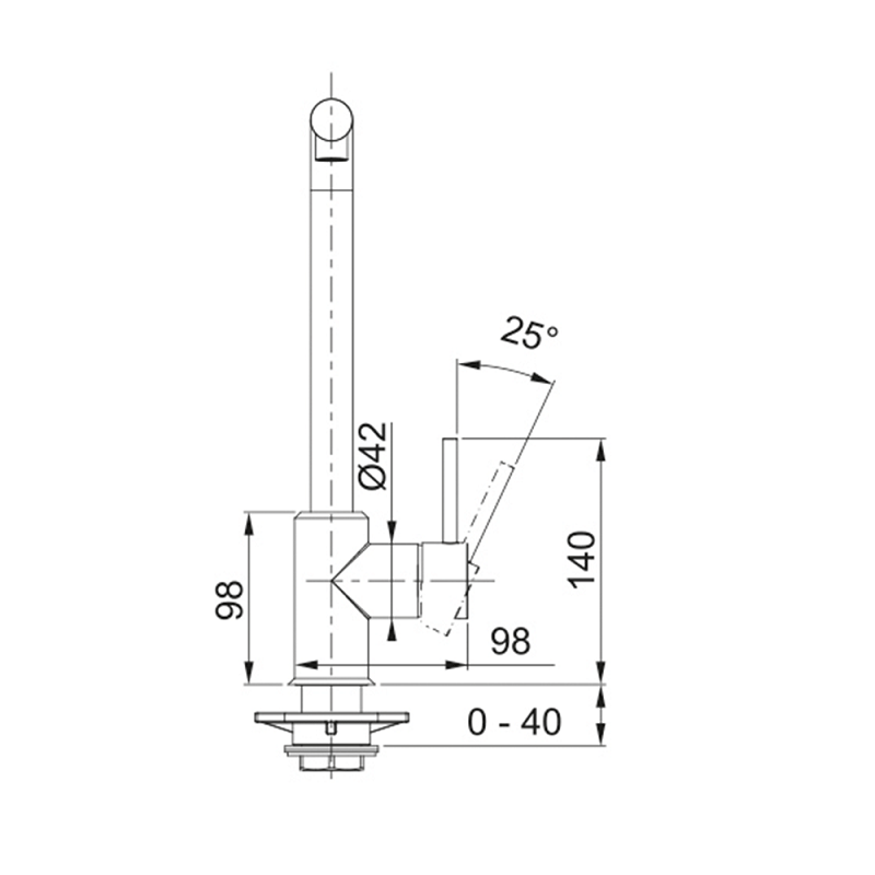 Franke slavina Sirius-D L 115.0668.279